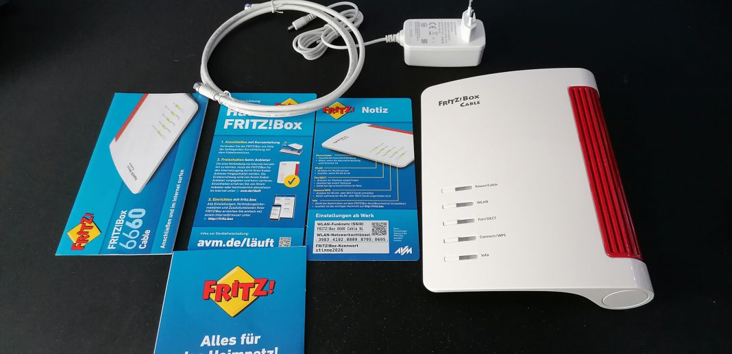 Fritz!BOX 6660 Cable – Test / Review - game2gether