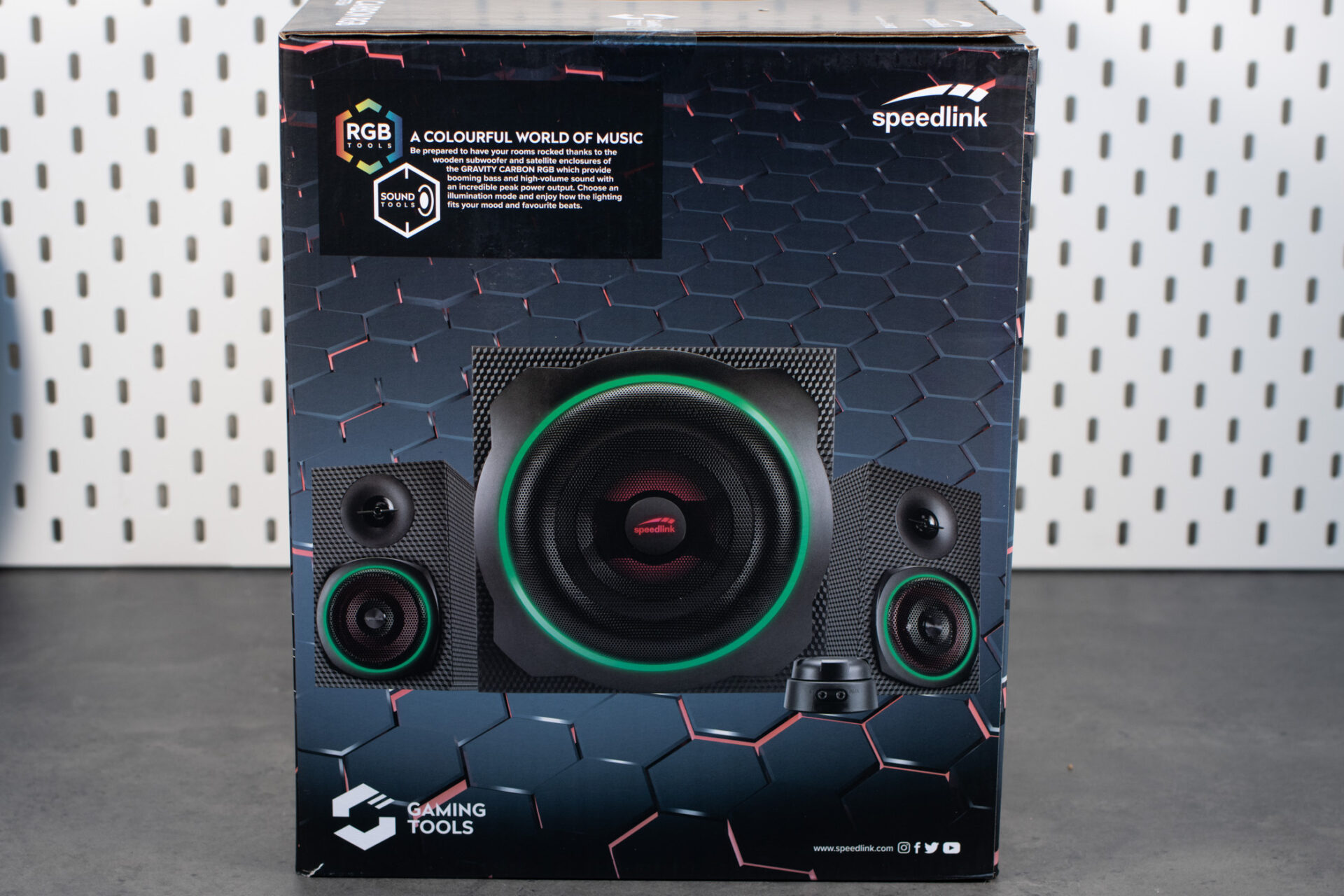 Speedlink GRAVITY CARBON RGB 2.1 - Test/Review - game2gether