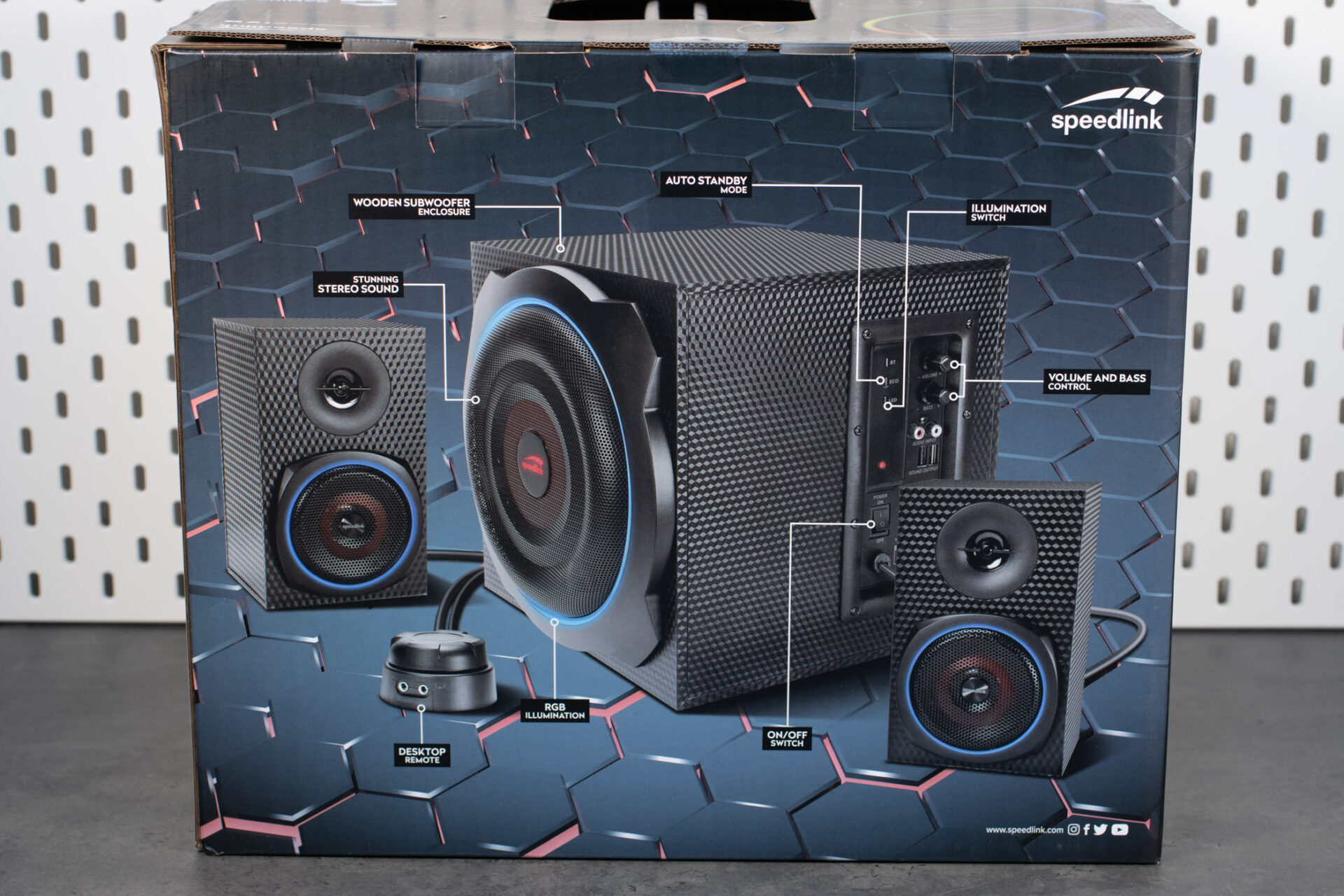 Speedlink GRAVITY CARBON RGB 2.1 - Test/Review - game2gether