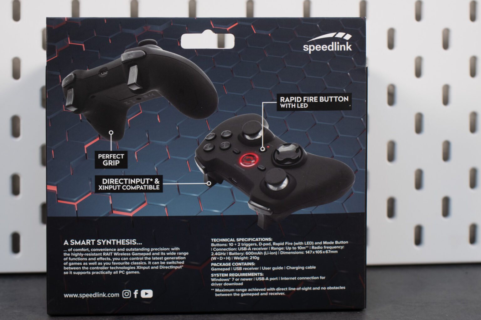 Speedlink RAIT Wireless - Test/Review - game2gether