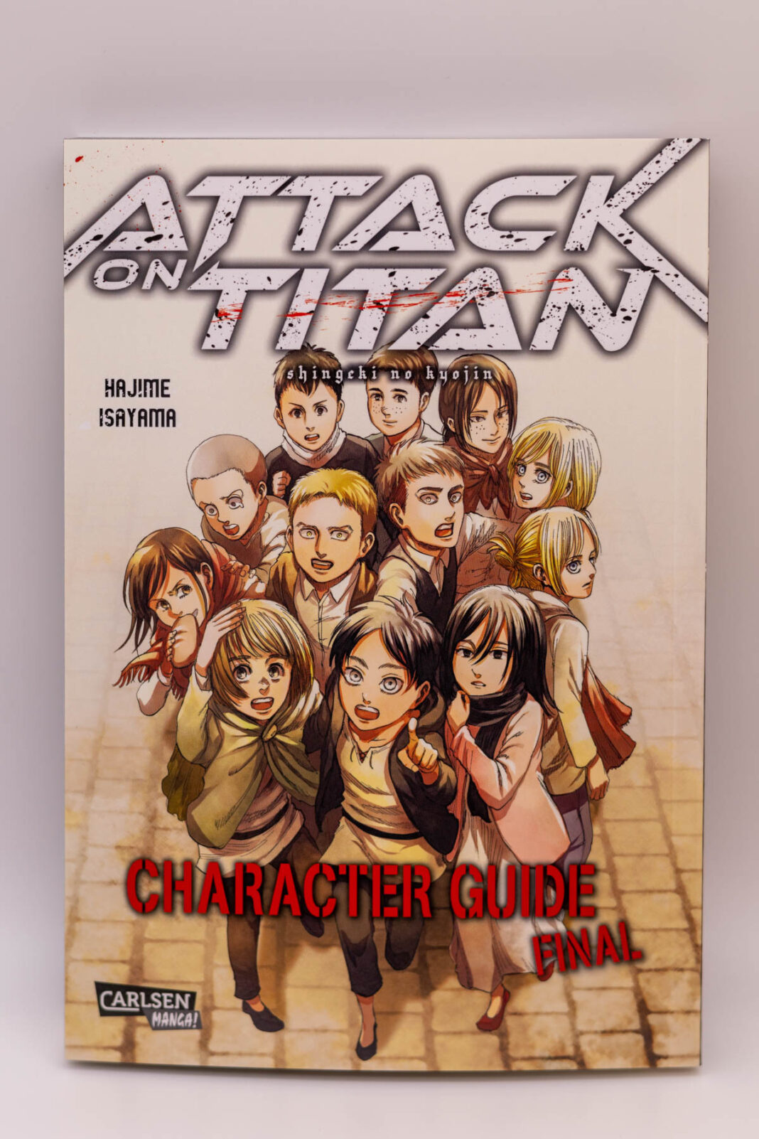 Attack on Titan: Character Guide Final - Manga Review - game2gether