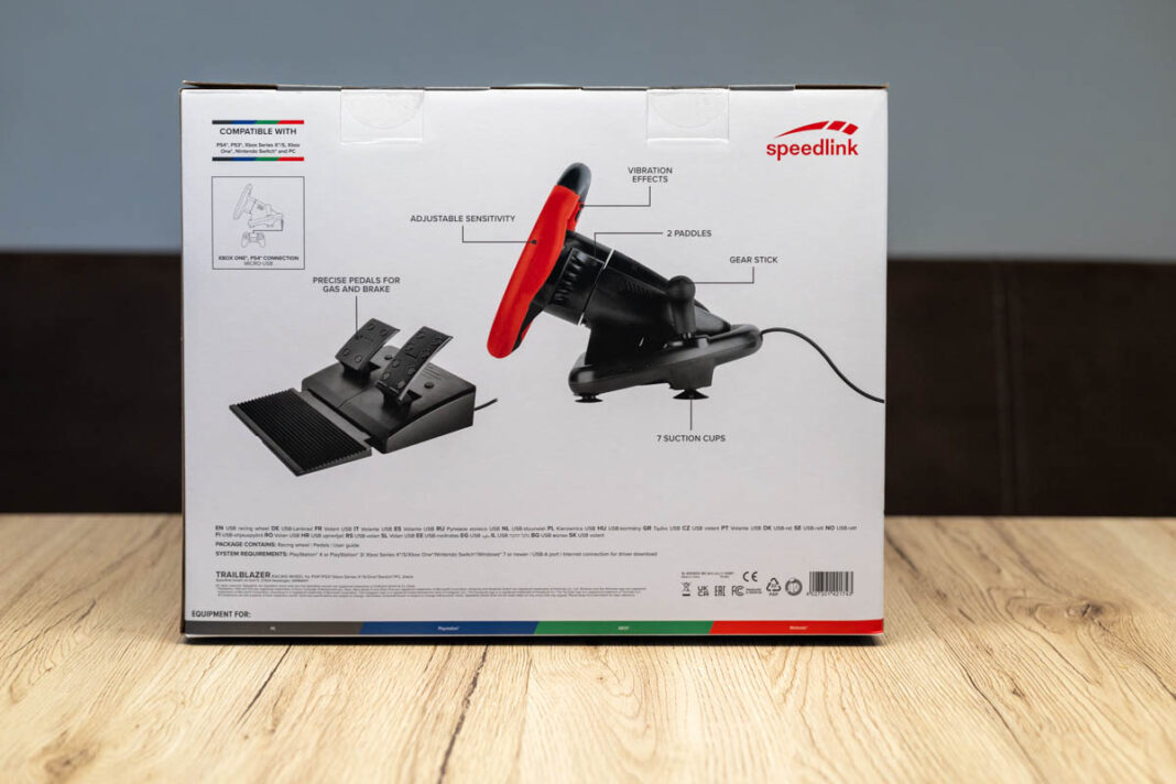 Speedlink TRAILBLAZER Lenkrad - Test/Review - game2gether