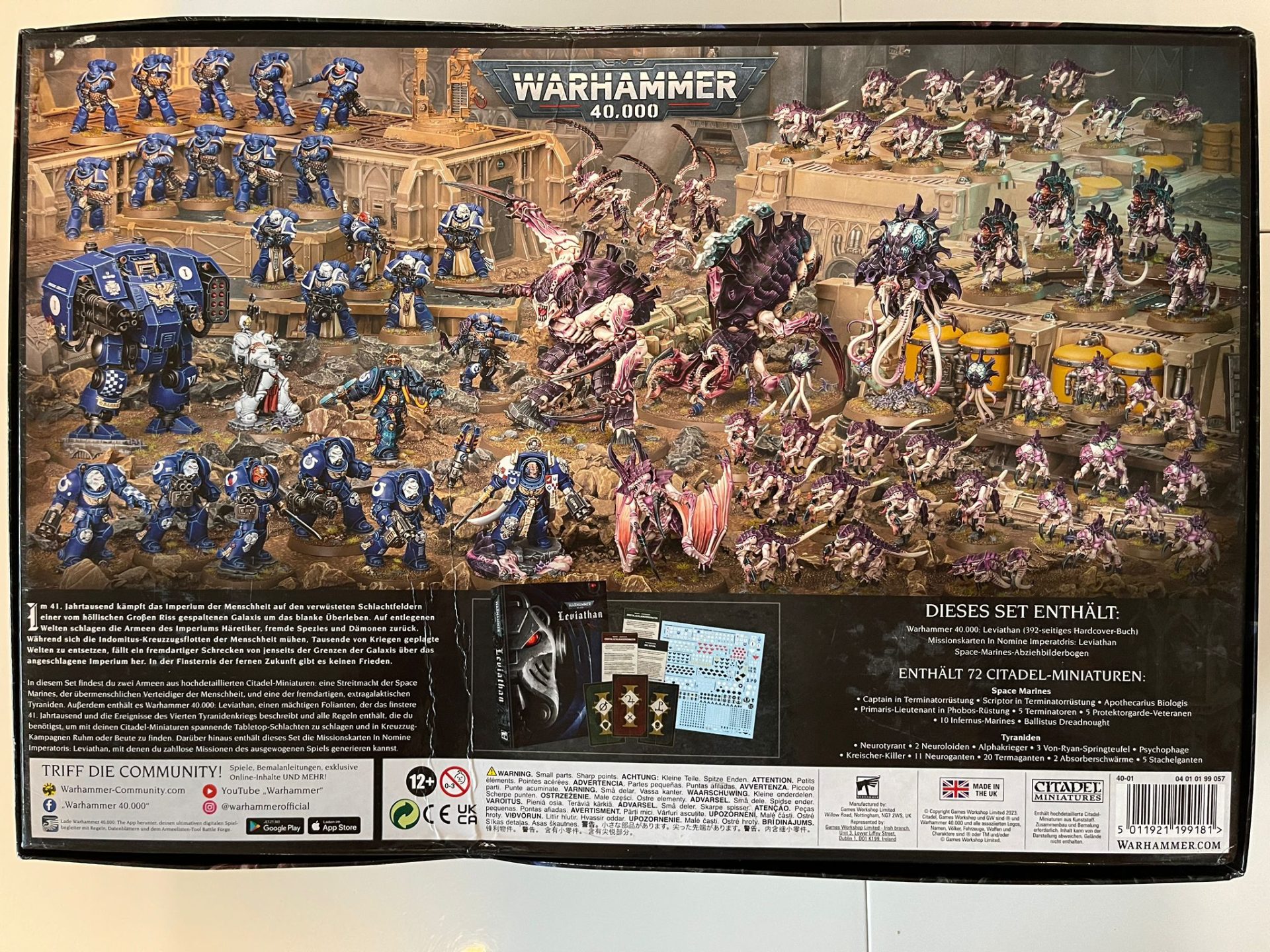 Warhammer 40.000 Leviathan Unboxing - 10 Edition 40K