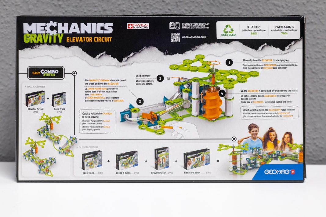 GEOMAG Mechanics Gravity - Elevator Circuit - Test/Review - game2gether