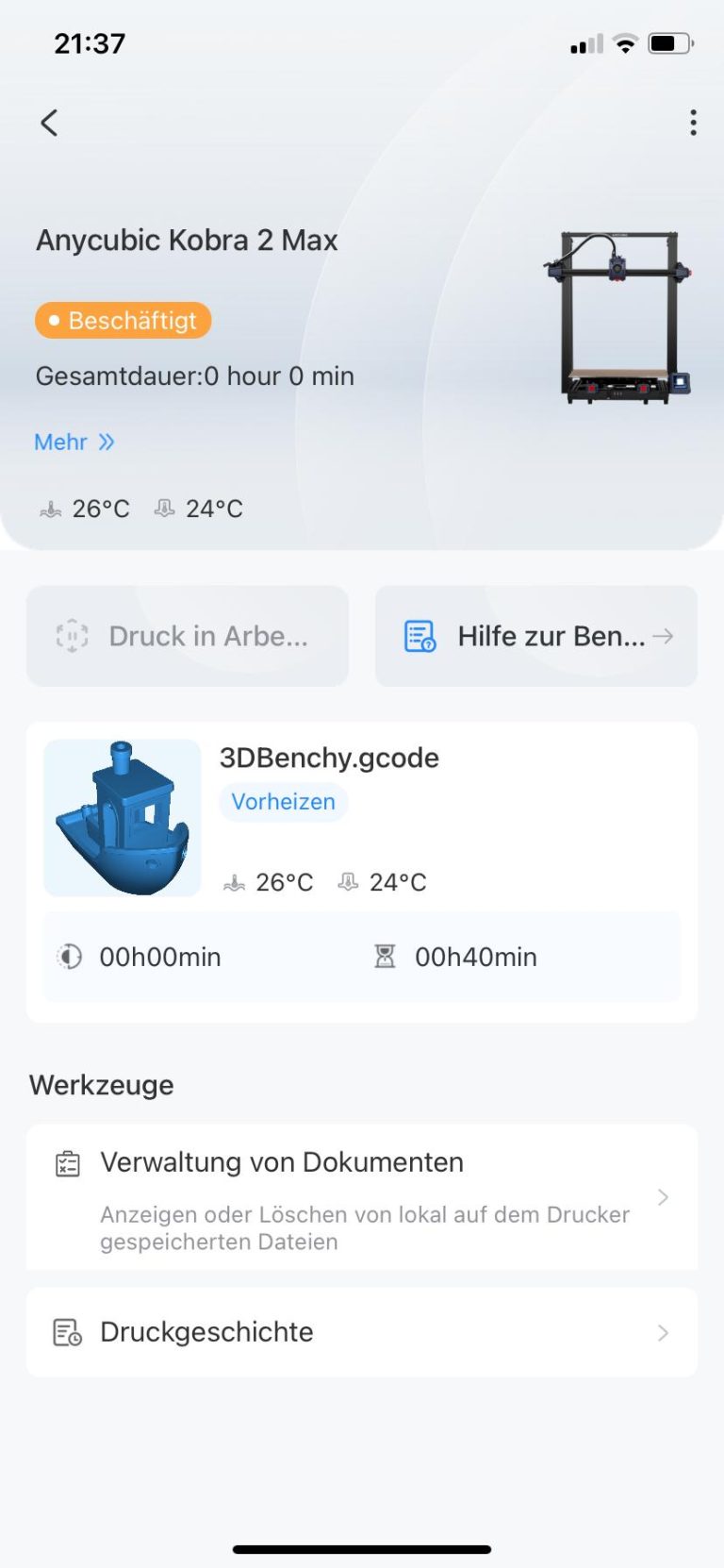 Anycubic Kobra 2 Max: Firmware Update und App-Steuerung - game2gether