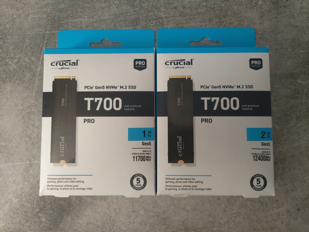 Crucial T700 1TB/2TB – Test/Review - game2gether