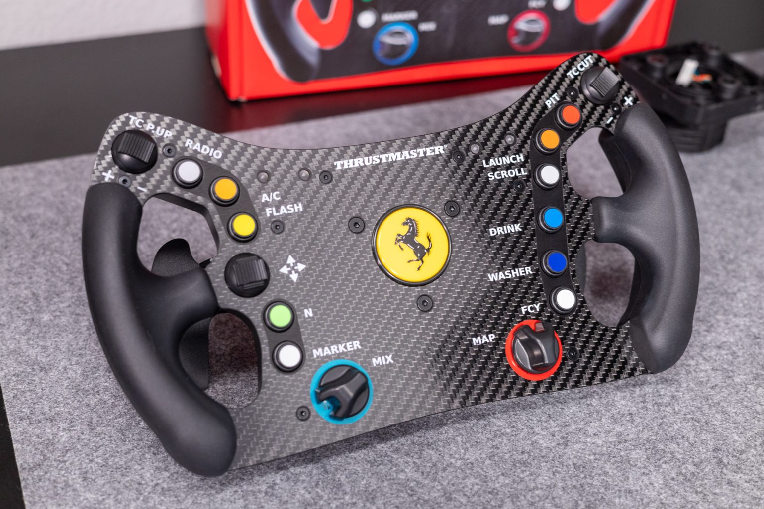 Thrustmaster Ferrari 488 GT3 Wheel Add-On - Test/Review - game2gether