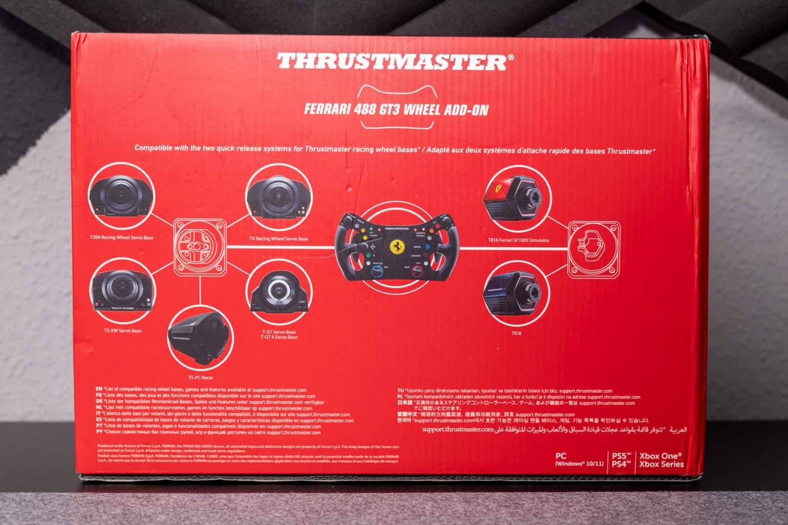 Thrustmaster Ferrari 488 GT3 Wheel Add-On - Test/Review - game2gether