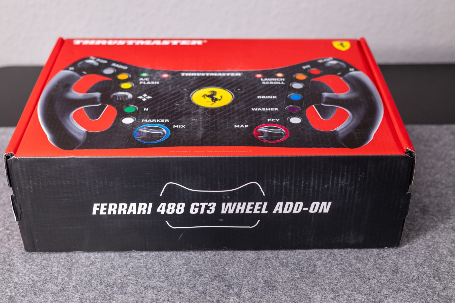 Thrustmaster Ferrari 488 GT3 Wheel Add-On - Test/Review - game2gether