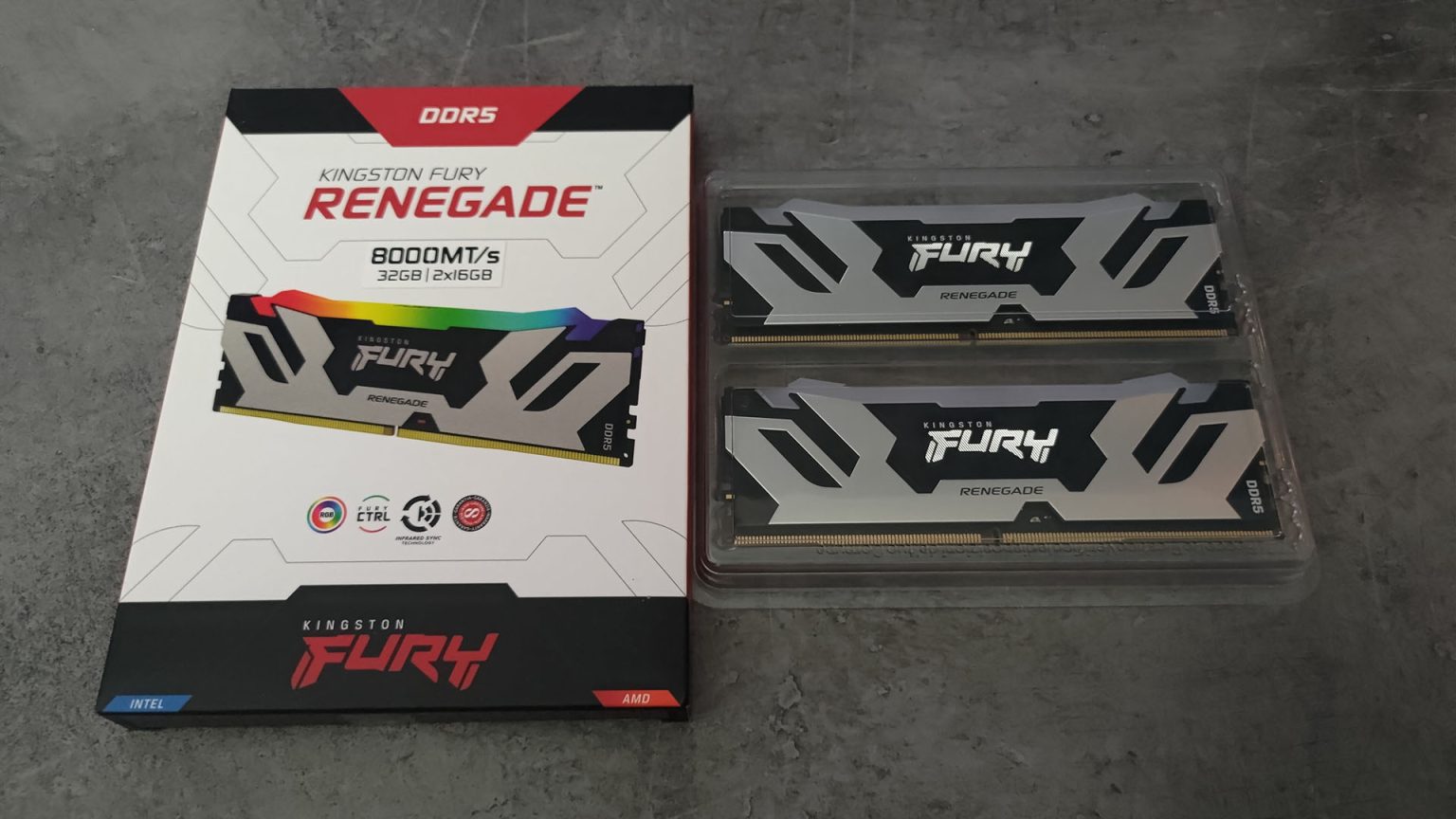 Kingston FURY Renegade RGB 32GB DDR5-8000 CL38 – Test/Review - game2gether