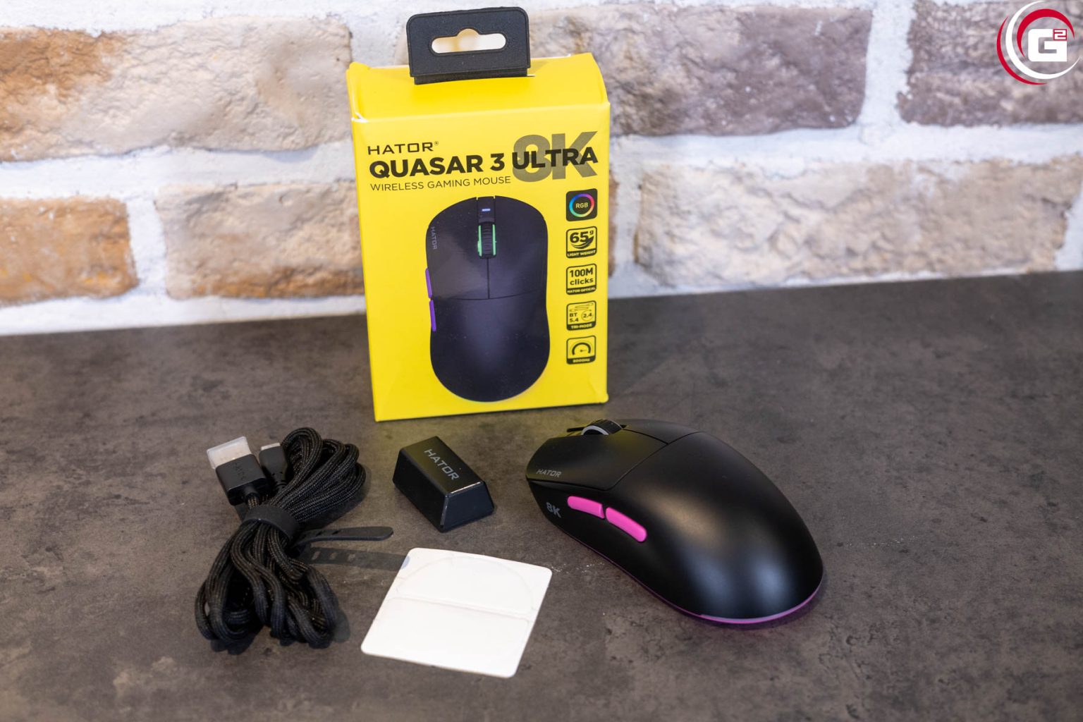 Die HATOR Quasar 3 ULTRA 8K Wireless im Test - game2gether